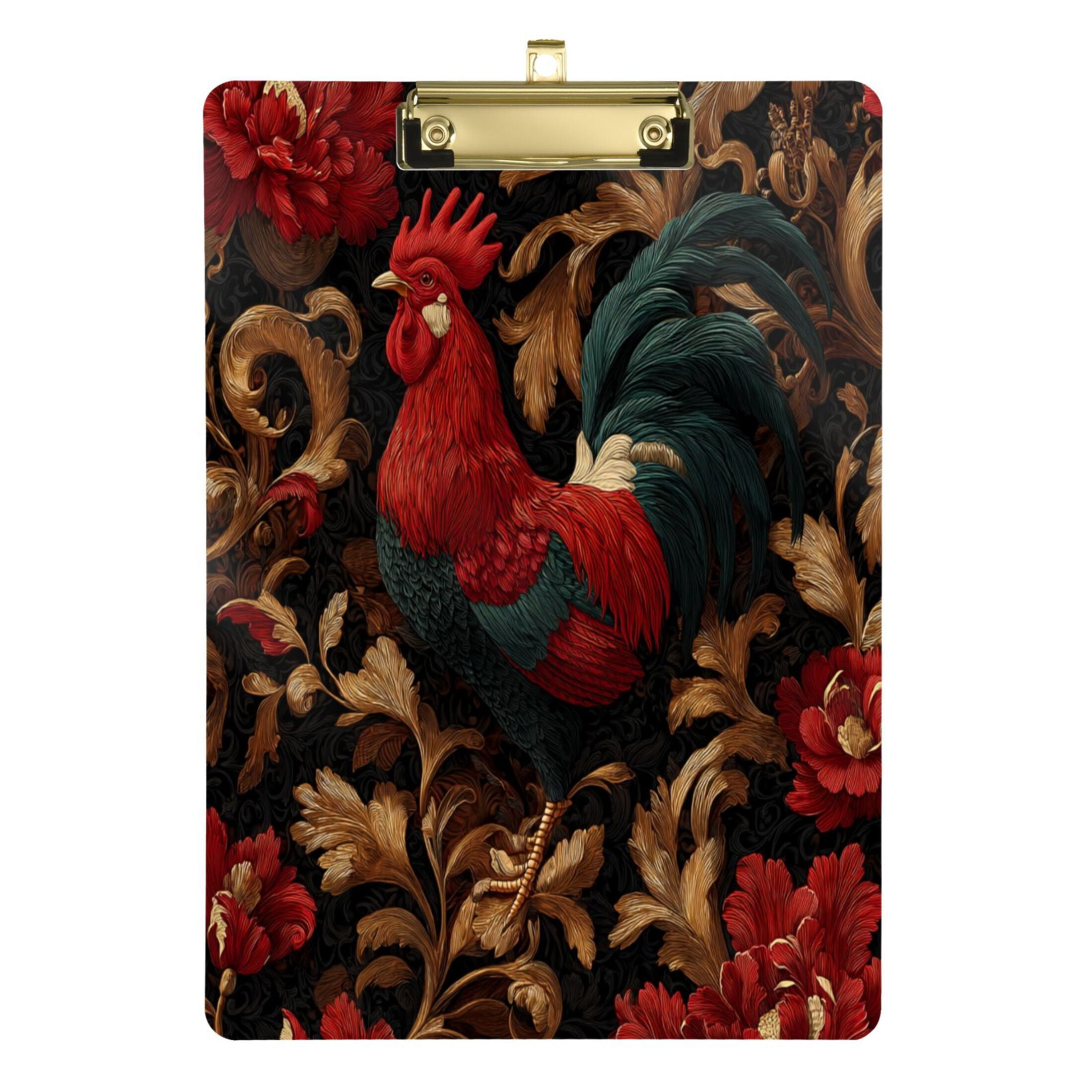 Acrylic Writing Board Gold 12.5*9 Inch Clipboards Transparent Acrylic ...
