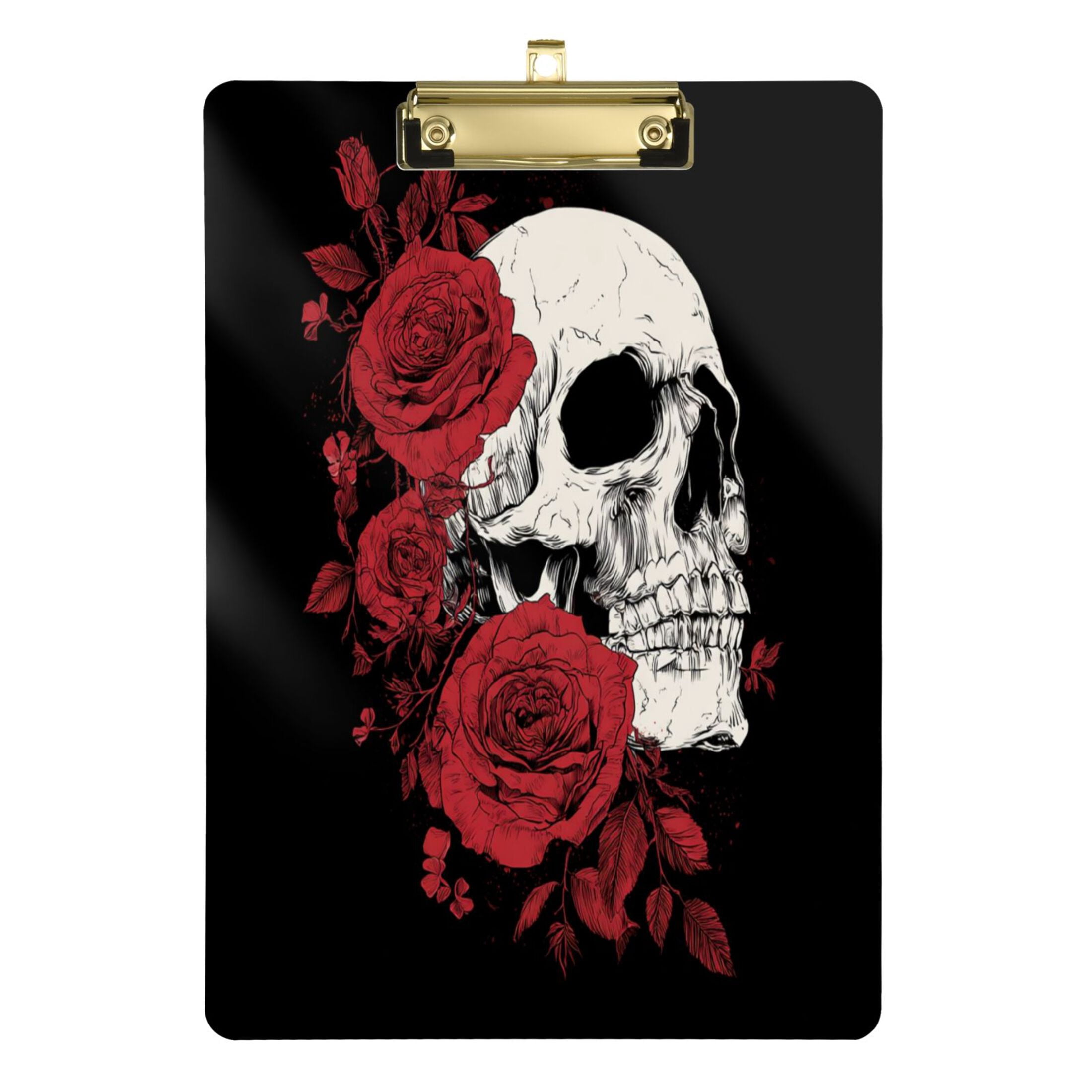 Acrylic Writing Board Gold 12.5*9 Inch Clipboards Transparent Acrylic ...