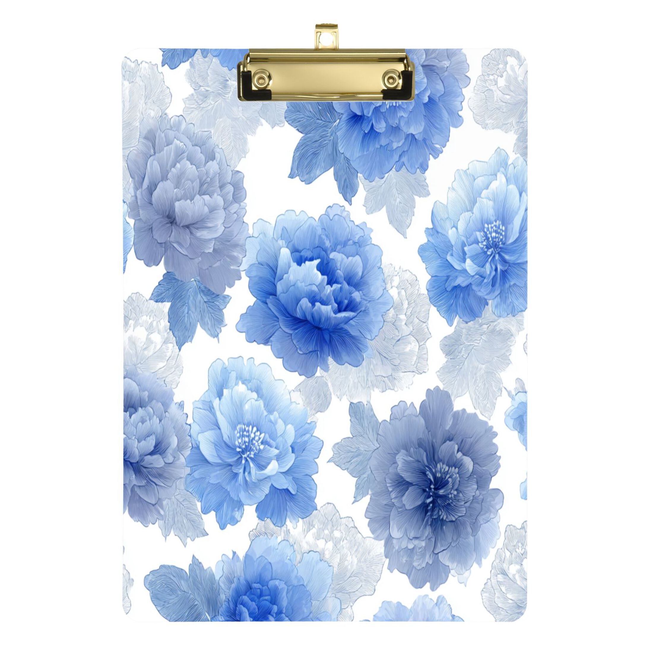 Acrylic Writing Board Gold 12.5*9 Inch Clipboards Transparent Acrylic ...