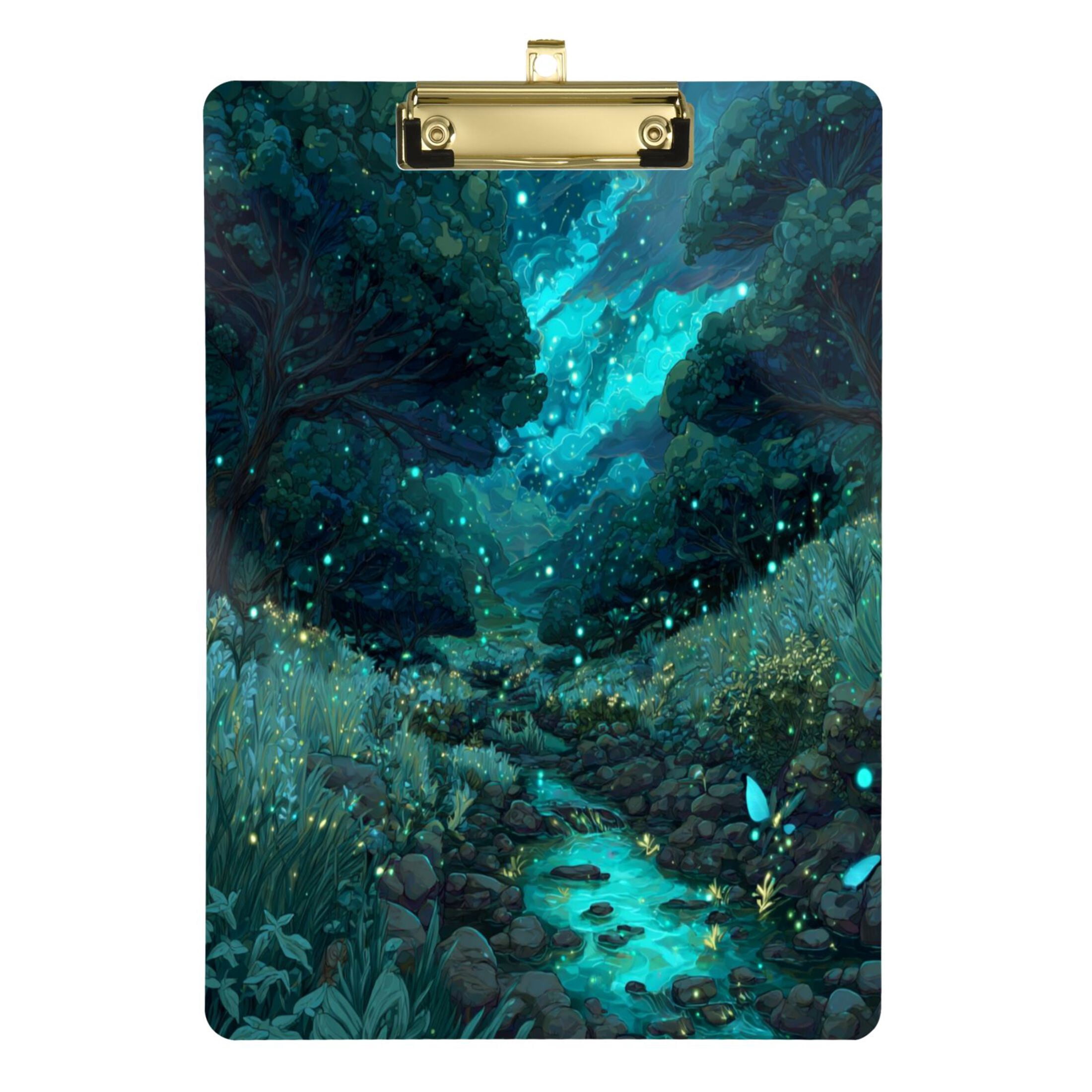 Acrylic Writing Board Gold 12.5*9 Inch Clipboards Transparent Acrylic ...