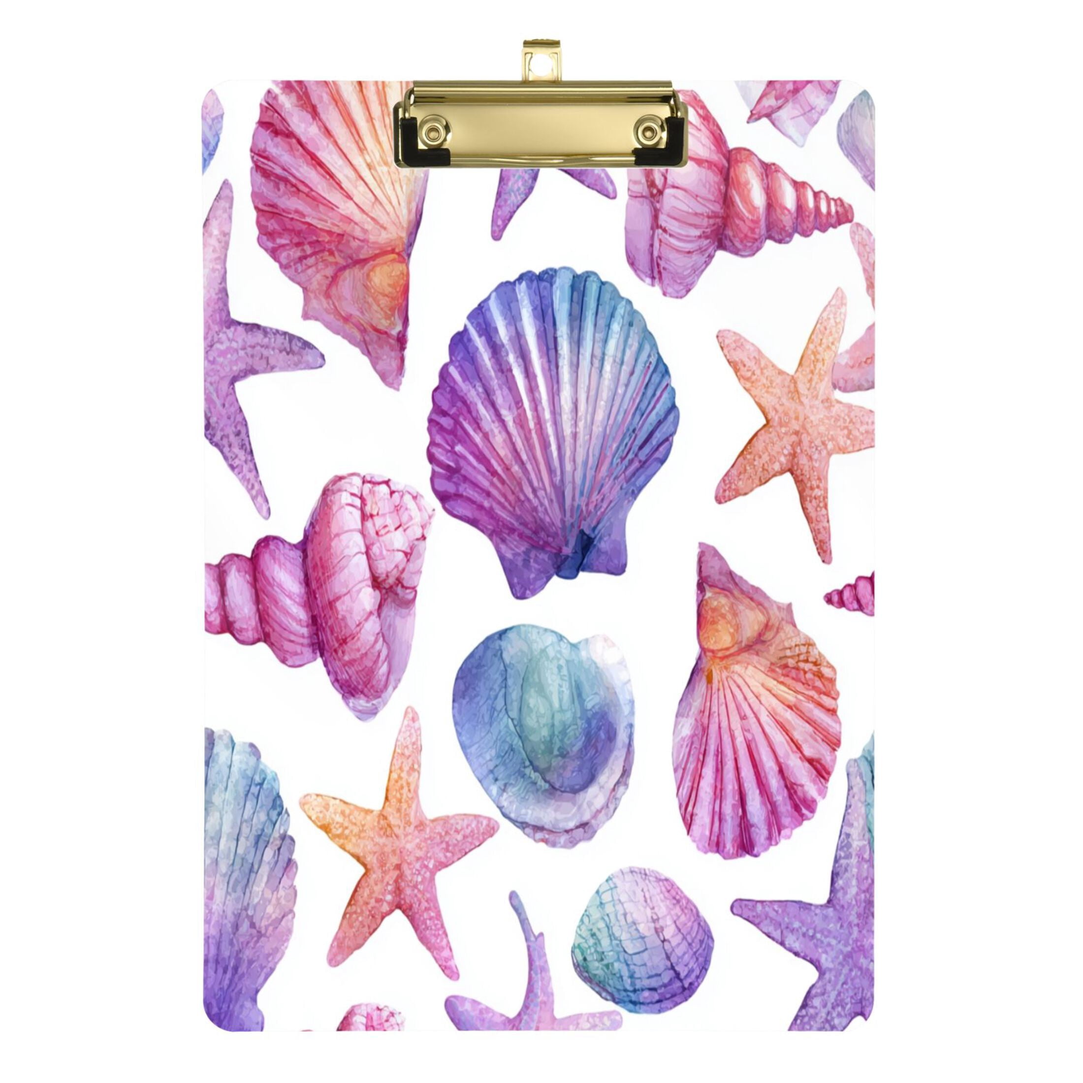Acrylic Writing Board Gold 12.5*9 Inch Clipboards Transparent Acrylic ...