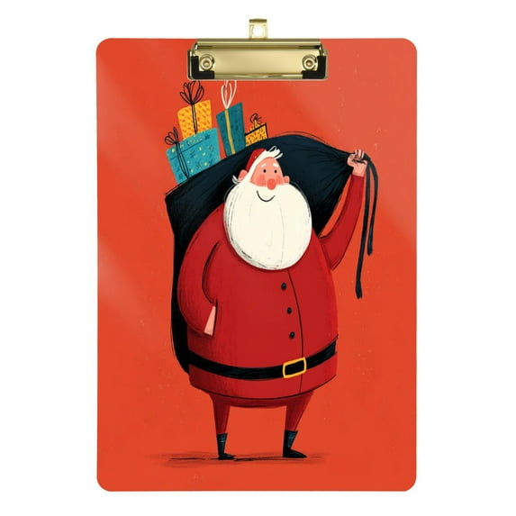 Acrylic Writing Board Gold 12.5*9 Inch Clipboards Transparent Acrylic ...