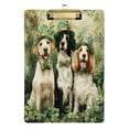 Acrylic Writing Board Gold 12.5*9 Inch Clipboards Transparent Acrylic ...