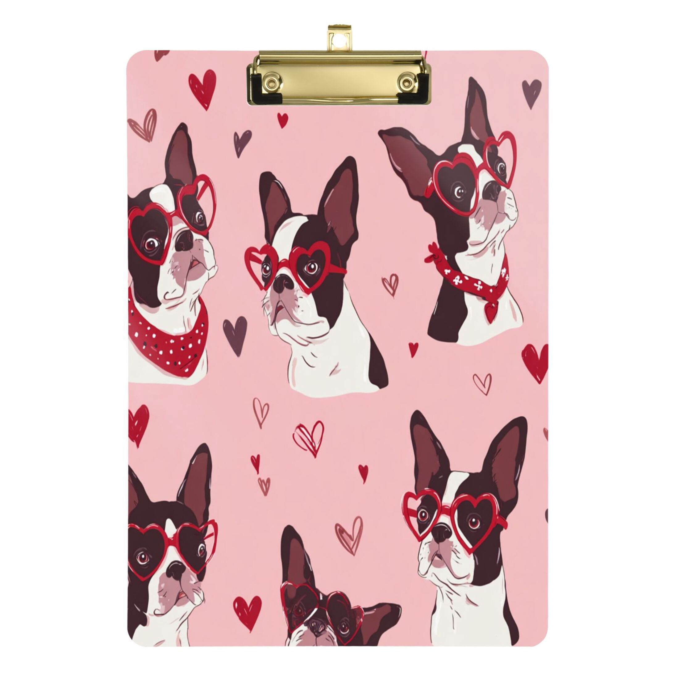 Acrylic Writing Board Gold 12.5*9 Inch Clipboards Transparent Acrylic ...