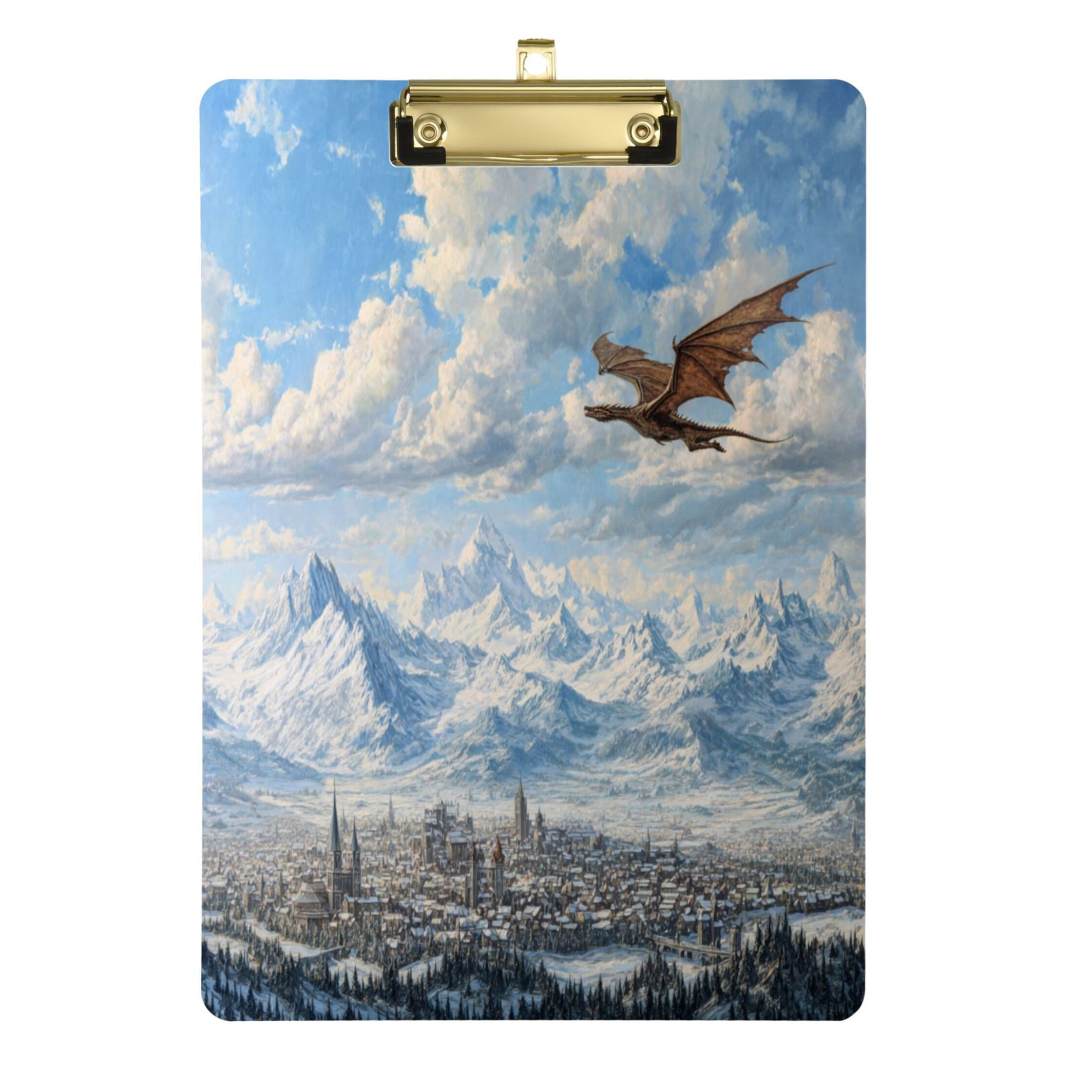 Acrylic Writing Board Gold 12.5*9 Inch Clipboards Transparent Acrylic ...