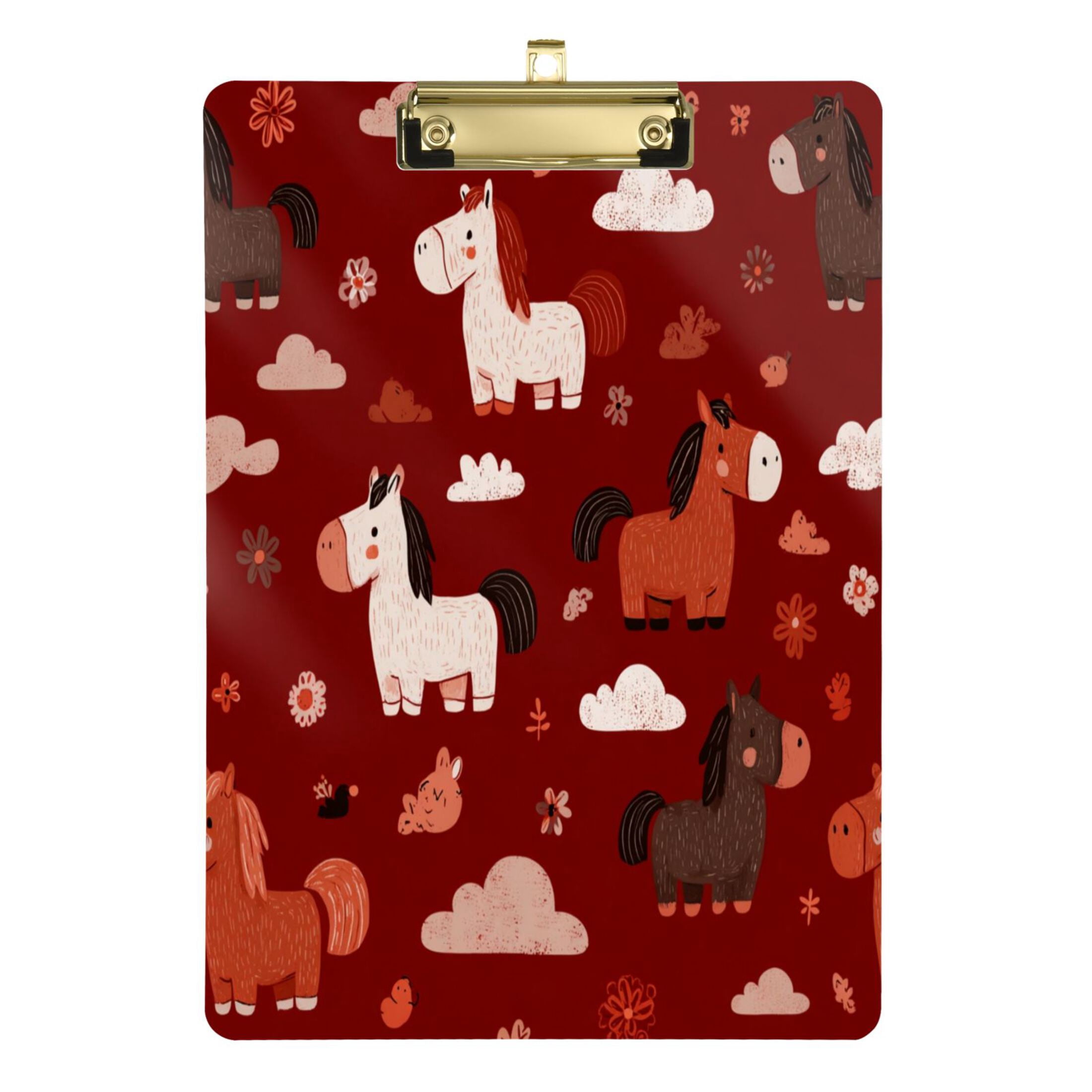 Acrylic Writing Board Gold 12.5*9 Inch Clipboards Transparent Acrylic ...