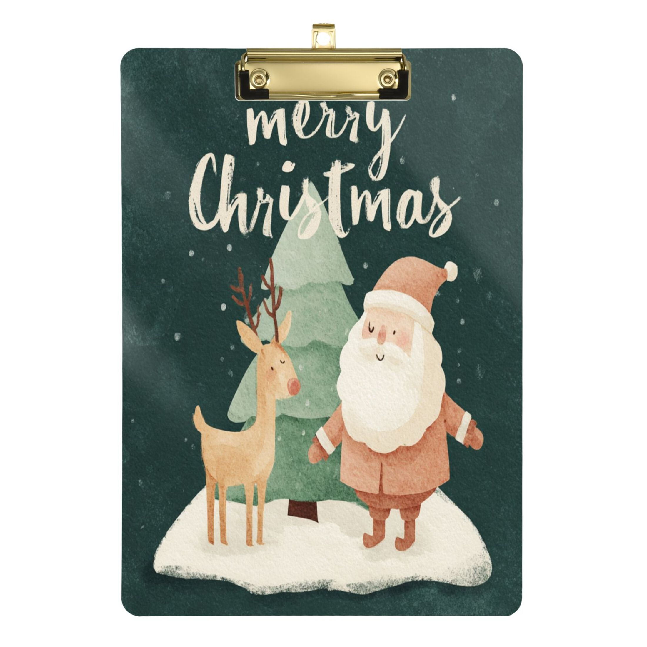 Acrylic Writing Board Gold 12.5*9 Inch Clipboards Transparent Acrylic ...