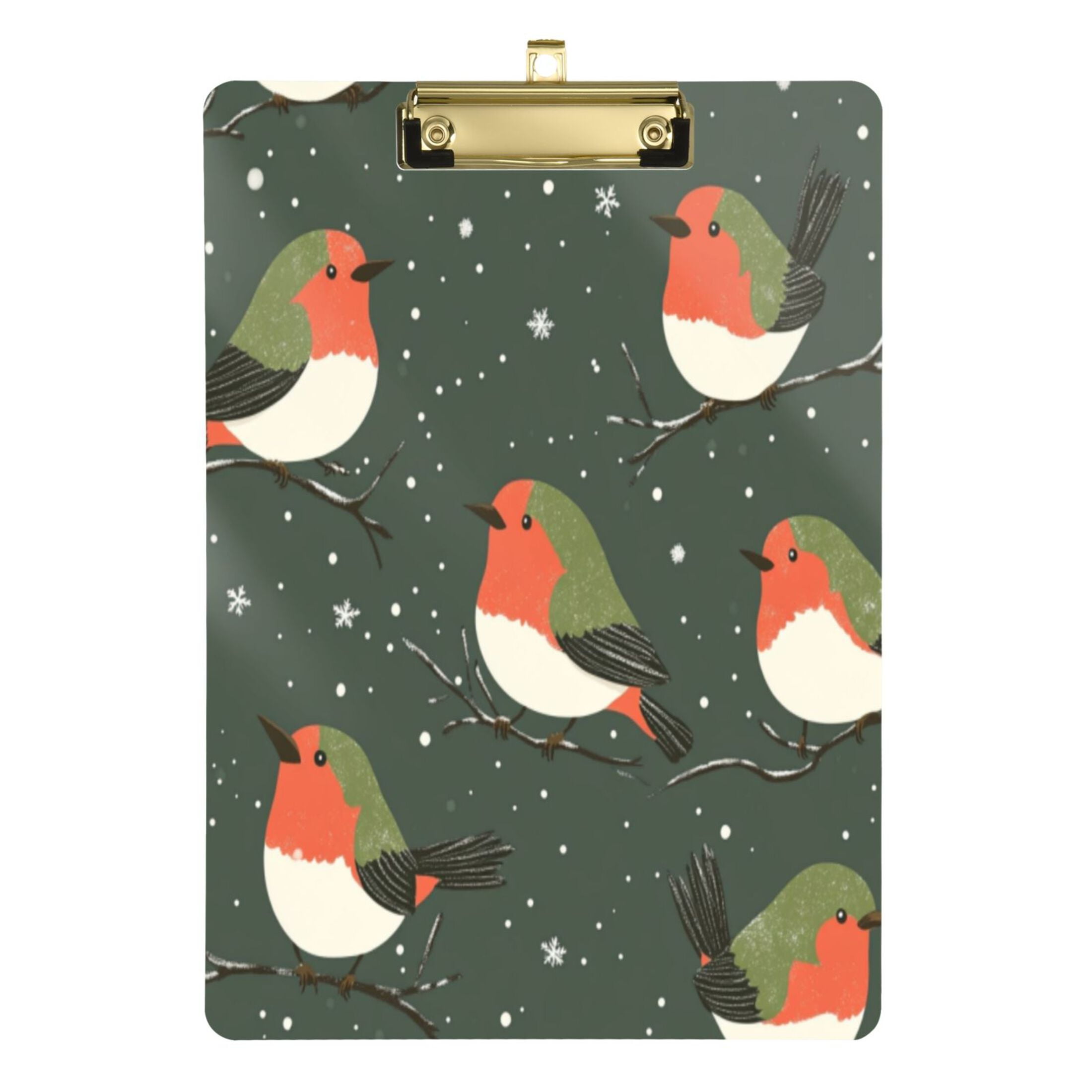 Acrylic Writing Board Gold12.5*9 Inch Clipboards Transparent Acrylic ...
