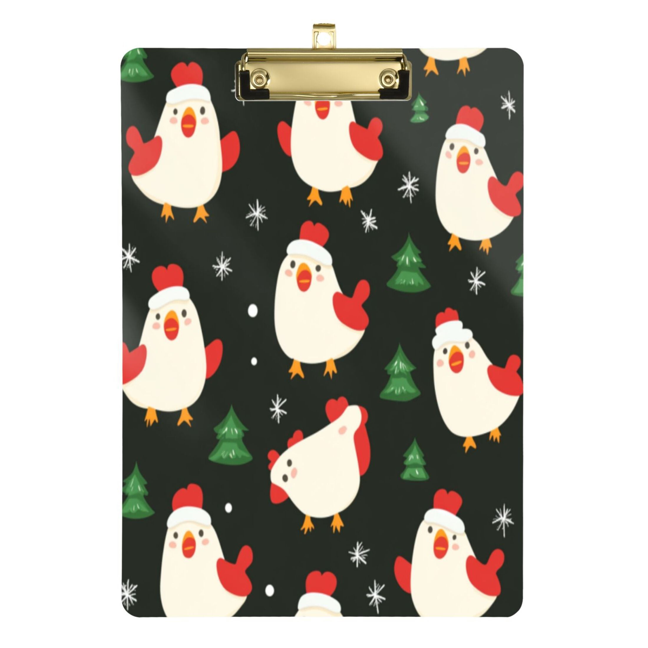 Acrylic Writing Board Gold12.5*9 Inch Clipboards Transparent Acrylic ...