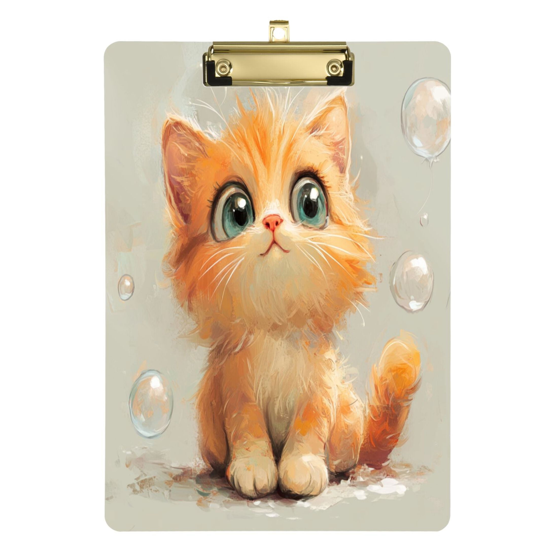 Acrylic Writing Board Gold12.5*9 Inch Clipboards Transparent Acrylic ...