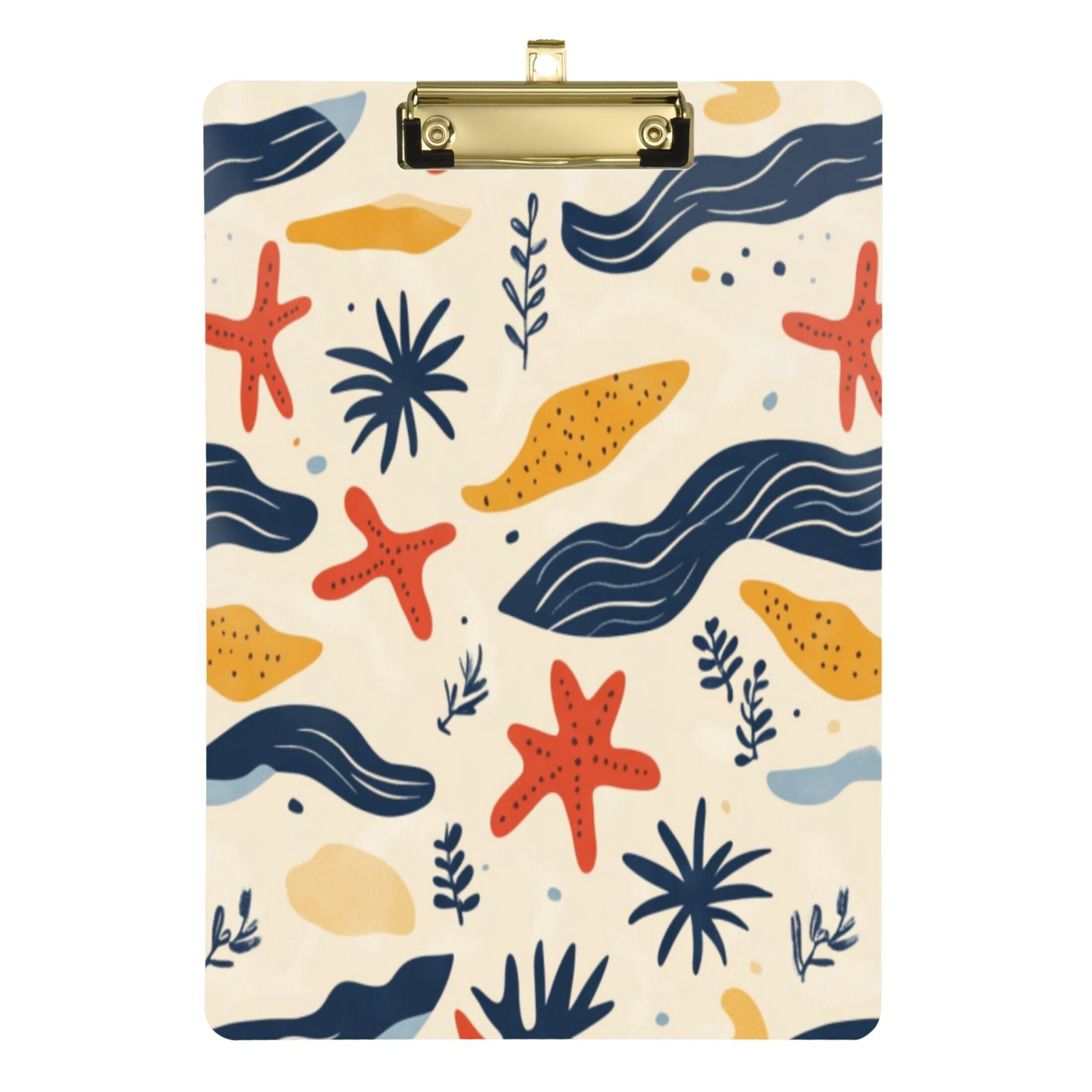 Acrylic Writing Board Gold12.5*9 Inch Clipboards Transparent Acrylic ...