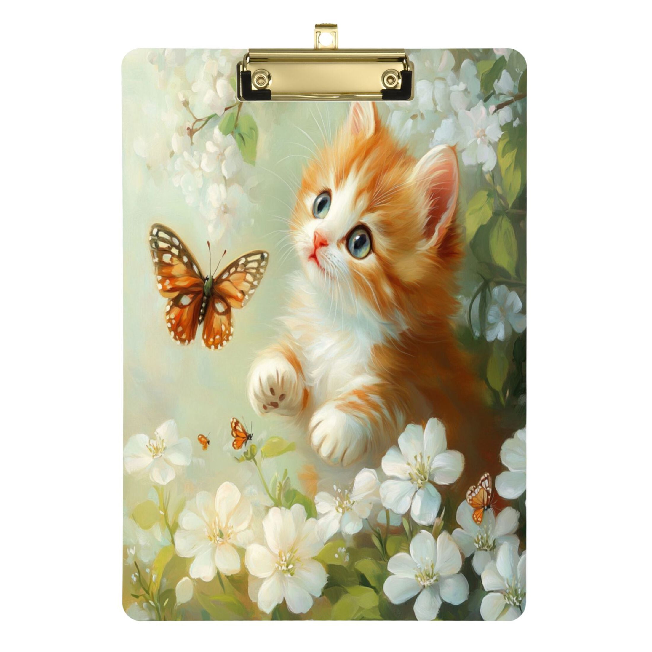 Acrylic Writing Board Gold12.5*9 Inch Clipboards Transparent Acrylic ...