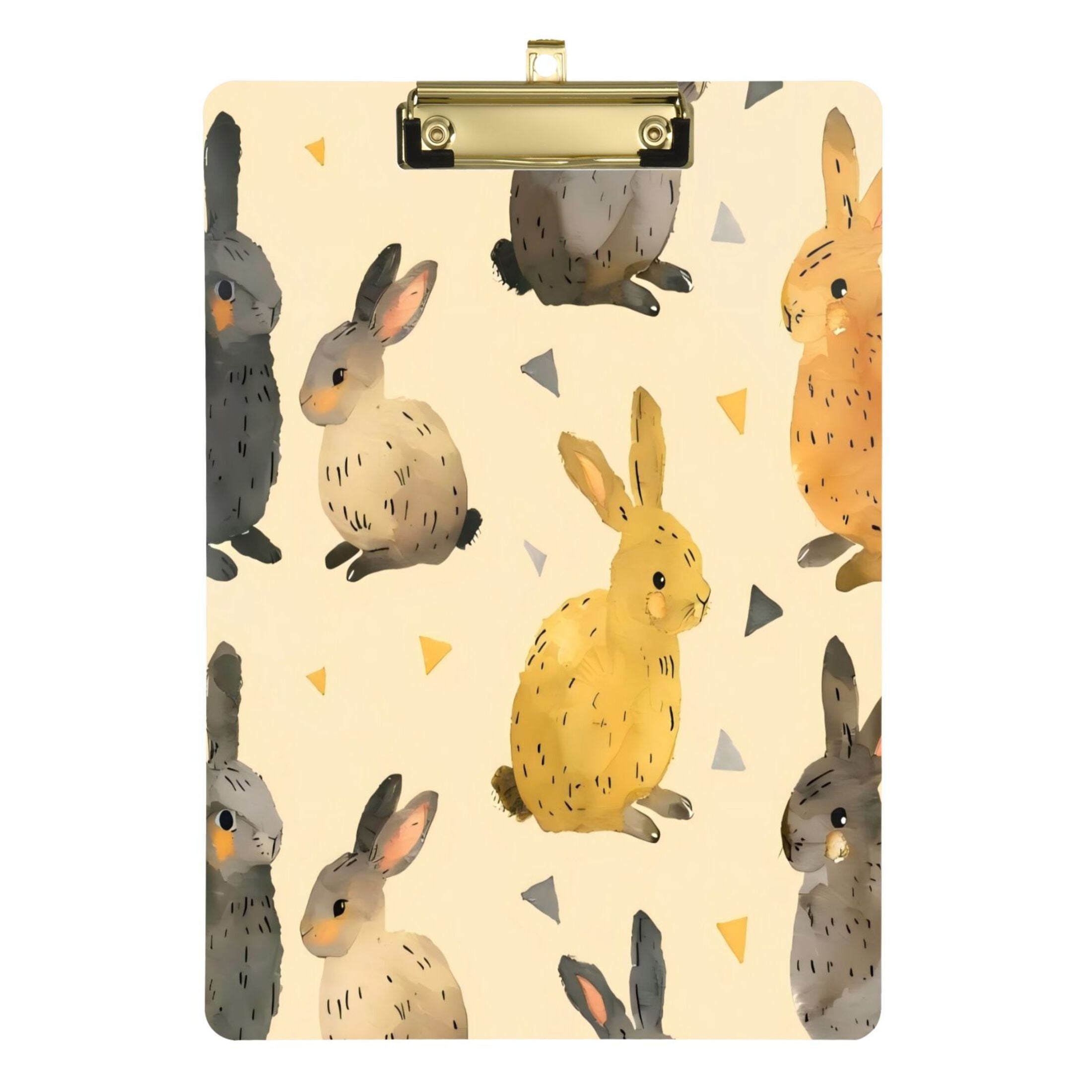 Acrylic Writing Board Gold12.5*9 Inch Clipboards Transparent Acrylic ...