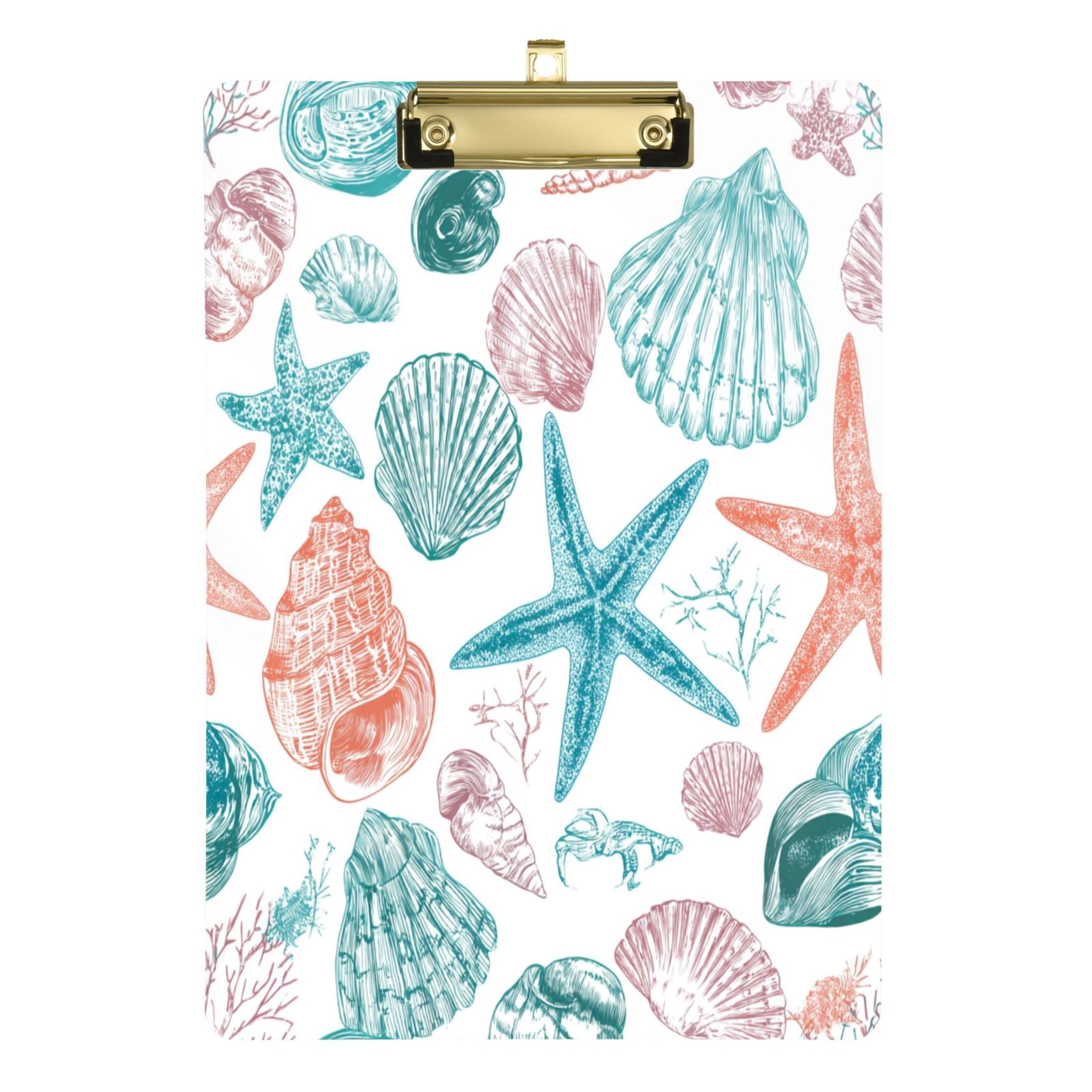 Acrylic Writing Board Silver 12.5*9 Inch Clipboards Transparent Acrylic ...