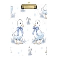 Acrylic Writing Board Silver 12.5*9 Inch Clipboards Transparent Acrylic ...