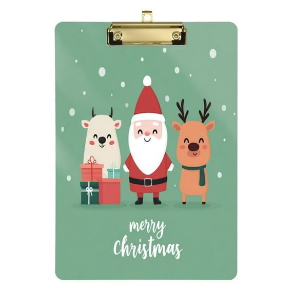 Acrylic Writing Board Silver 12.5*9 Inch Clipboards Transparent Acrylic ...