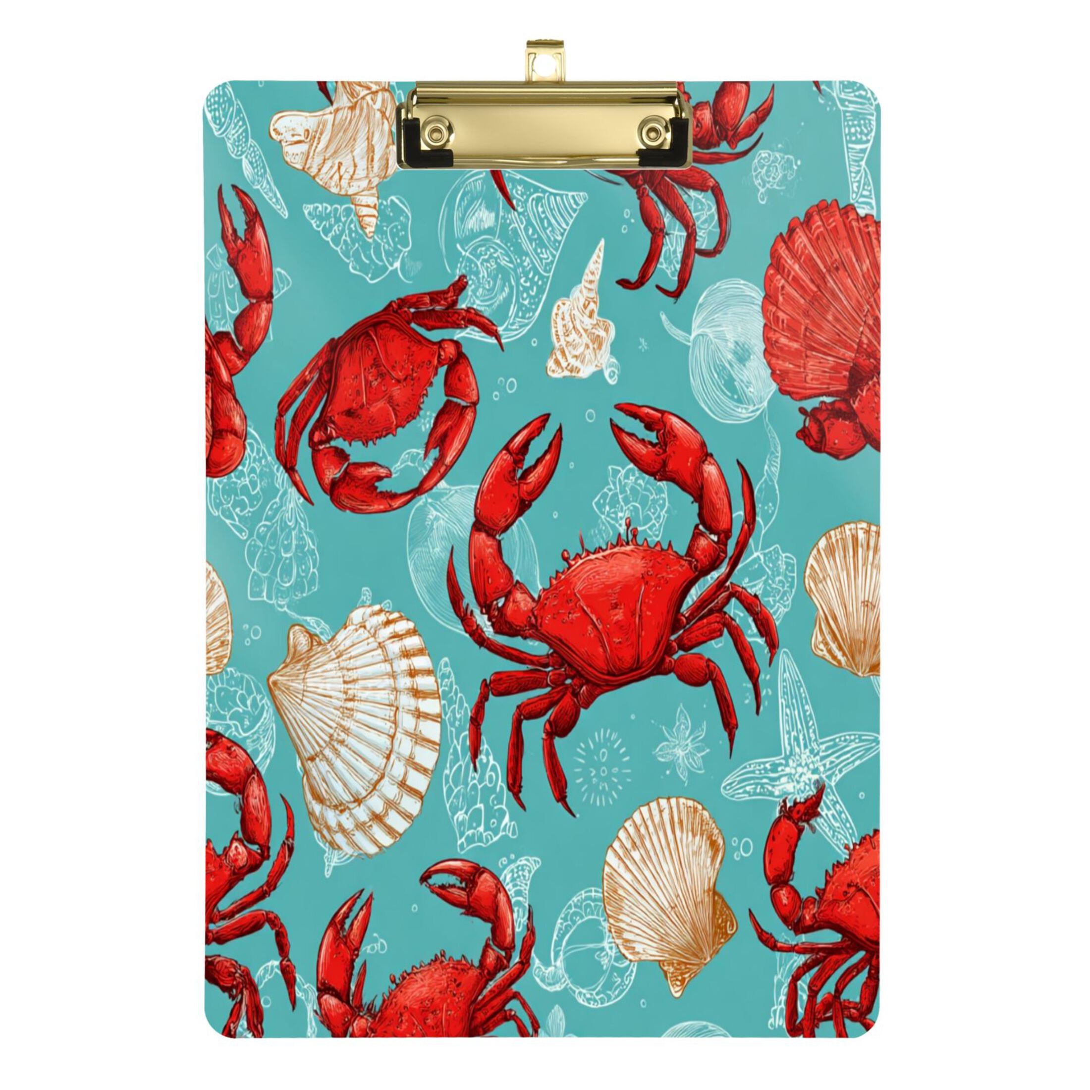 Acrylic Writing Board Silver 12.5*9 Inch Clipboards Transparent Acrylic ...