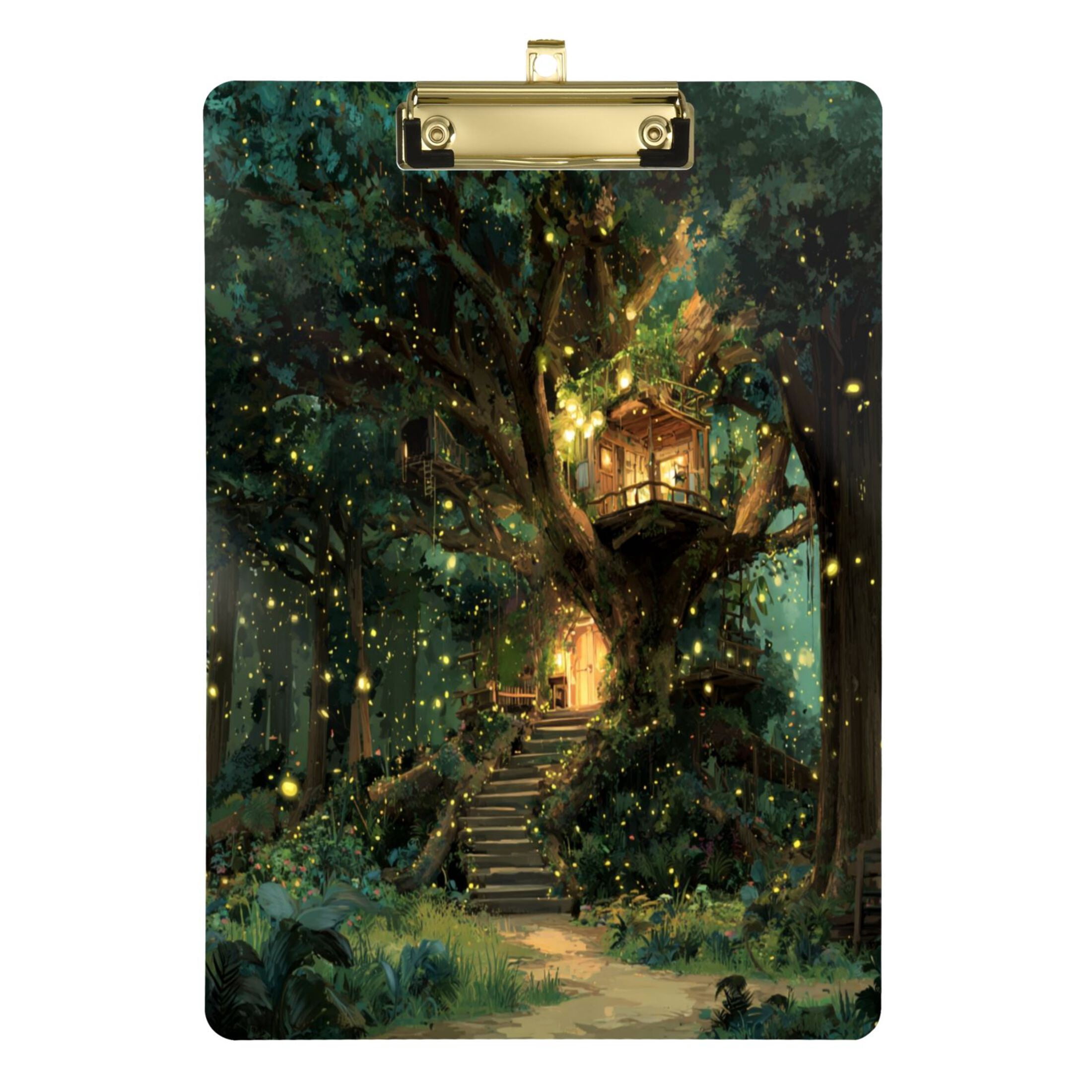 Acrylic Writing Board Silver 12.5*9 Inch Clipboards Transparent Acrylic ...