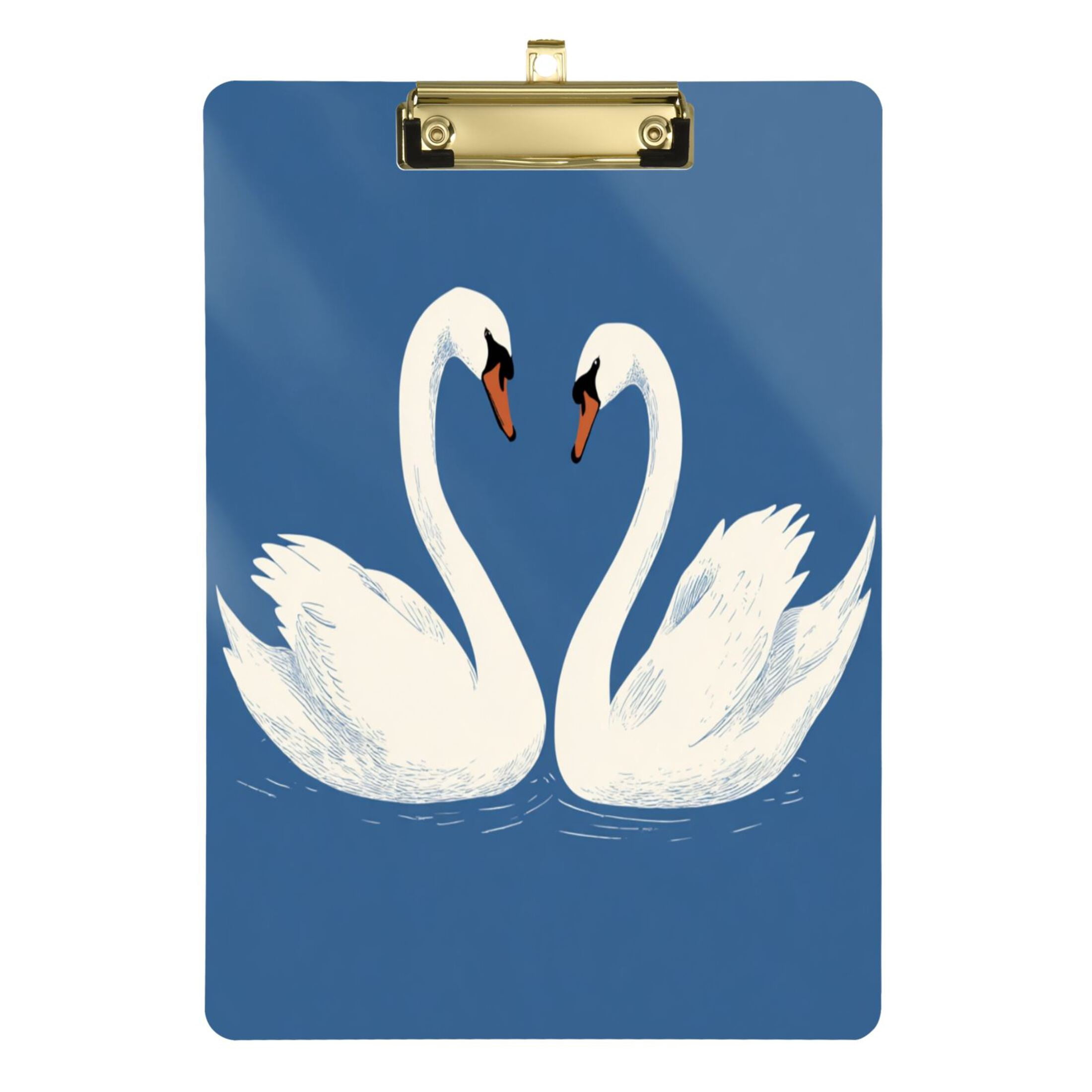 Acrylic Writing Board Silver 12.5*9 Inch Clipboards Transparent Acrylic ...