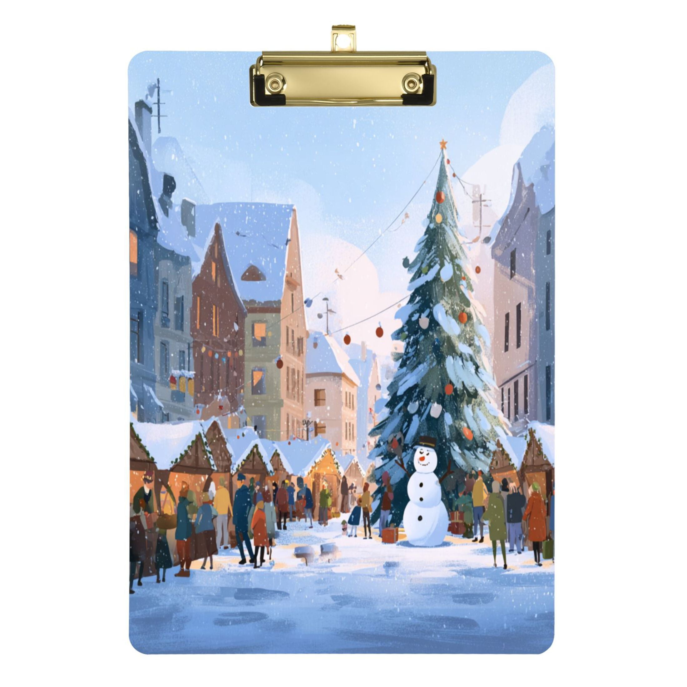Acrylic Writing Board Silver 12.5*9 Inch Clipboards Transparent Acrylic ...