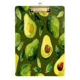 Acrylic Writing Board Silver 12.5*9 Inch Clipboards Transparent Acrylic ...