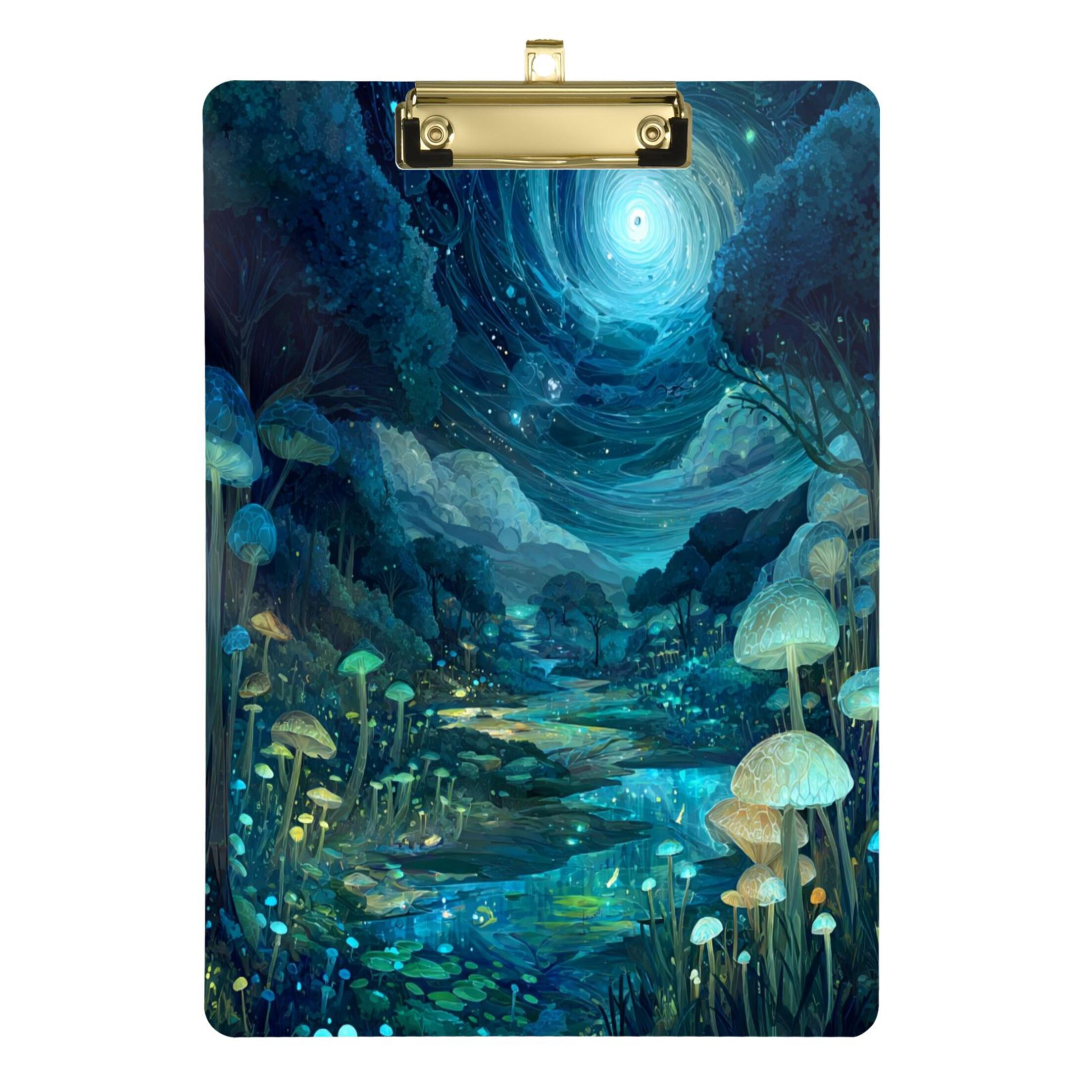 Acrylic Writing Board Silver 12.5*9 Inch Clipboards Transparent Acrylic ...