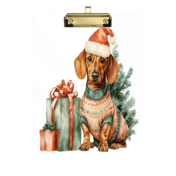 Acrylic Writing Board Silver 12.5*9 Inch Clipboards Transparent Acrylic ...