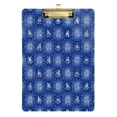 Acrylic Writing Board Silver 12.5*9 Inch Clipboards Transparent Acrylic ...