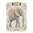 Acrylic Writing Board Silver 12.5*9 Inch Clipboards Transparent Acrylic ...