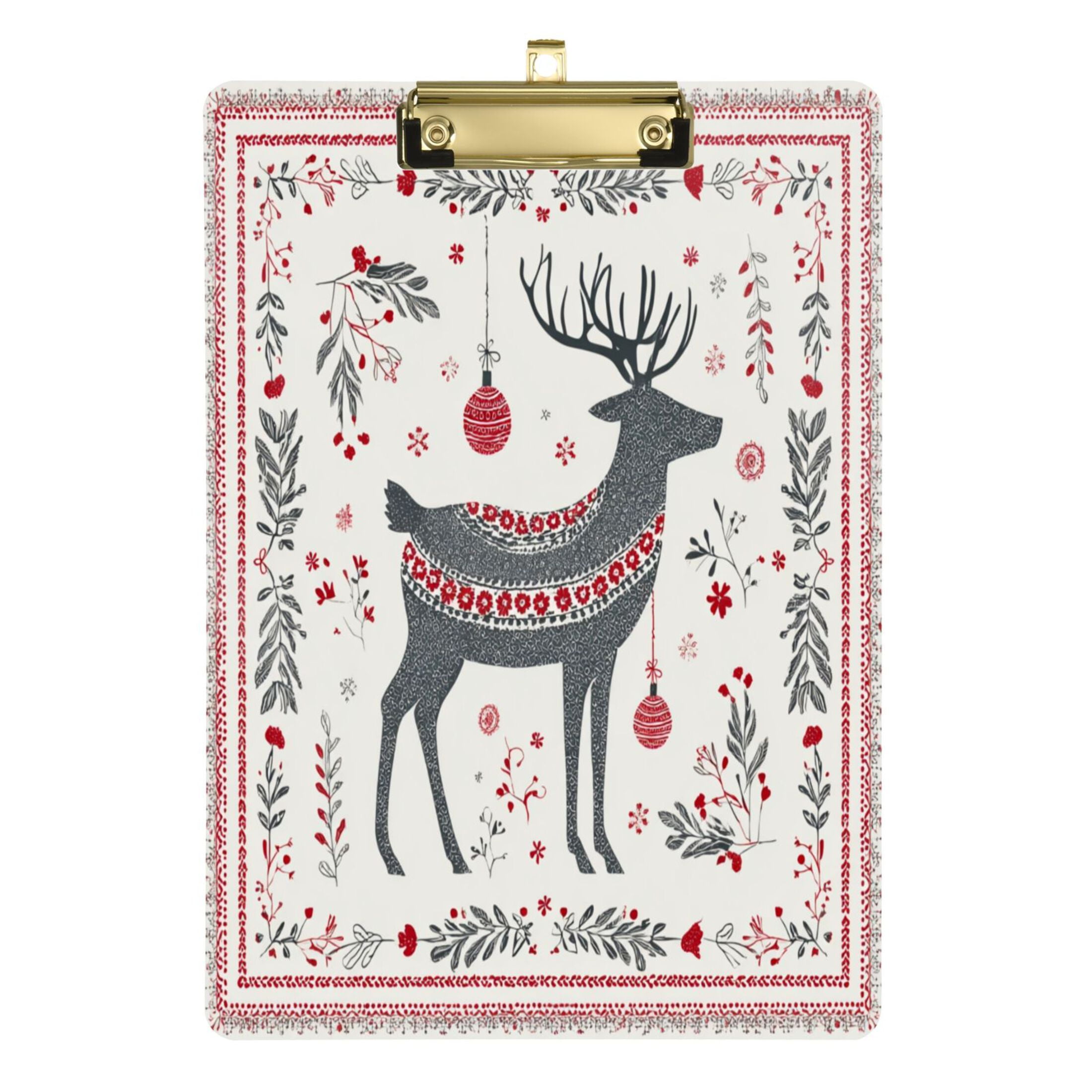 Acrylic Writing Board Silver 12.5*9 Inch Clipboards Transparent Acrylic ...