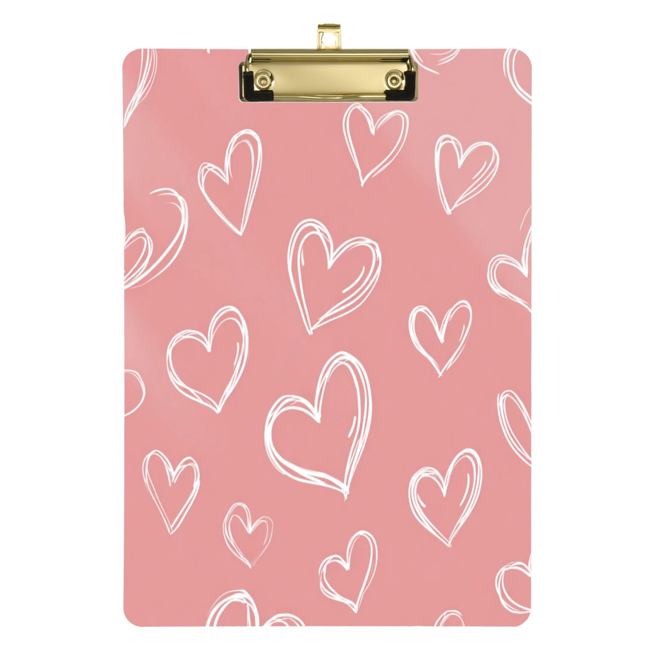 Acrylic Writing Board Silver 12.5*9 Inch Clipboards Transparent Acrylic ...