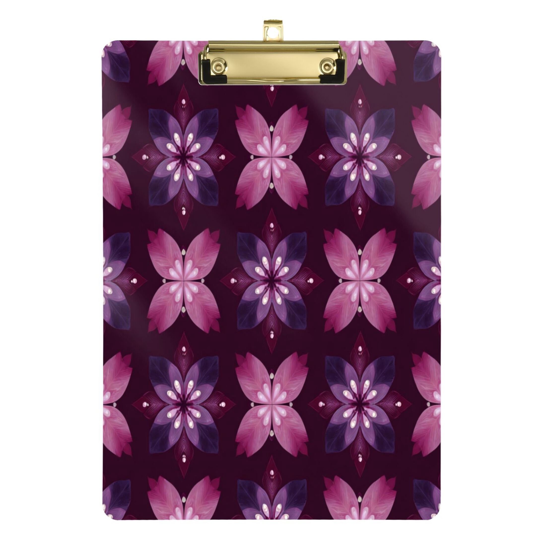 Acrylic Writing Board Silver 12.5*9 Inch Clipboards Transparent Acrylic ...