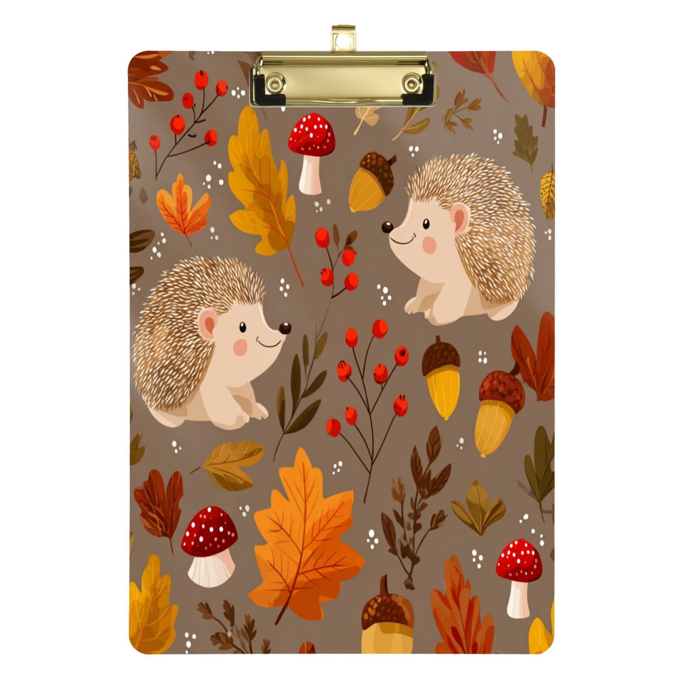 Acrylic Writing Board Silver 12.5*9 Inch Clipboards Transparent Acrylic ...