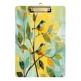 Acrylic Writing Board Silver 12.5*9 Inch Clipboards Transparent Acrylic ...