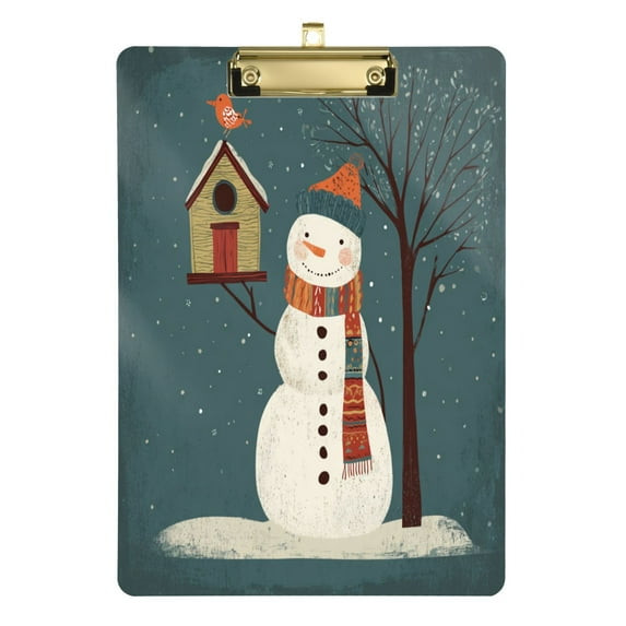 Acrylic Writing Board Silver 12.5*9 Inch Clipboards Transparent Acrylic ...