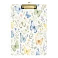 Acrylic Writing Board Silver 12.5*9 Inch Clipboards Transparent Acrylic ...