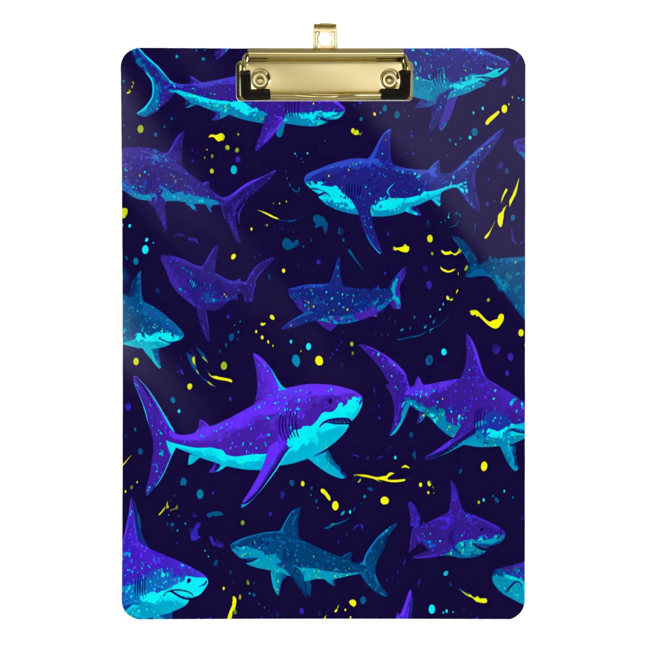 Acrylic Writing Board Silver 12.5*9 Inch Clipboards Transparent Acrylic ...