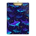 Acrylic Writing Board Silver 12.5*9 Inch Clipboards Transparent Acrylic ...