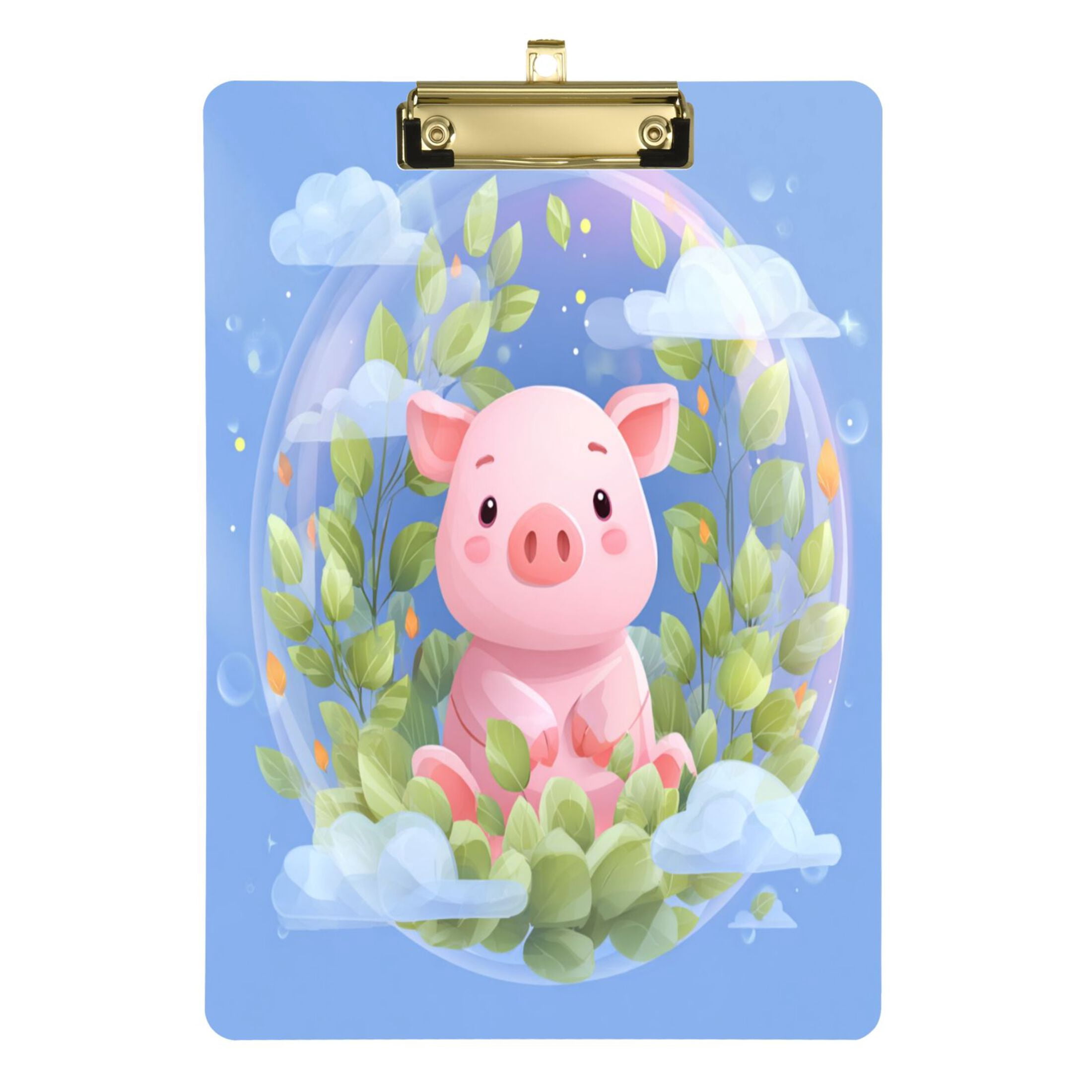 Acrylic Writing Board Silver 12.5*9 Inch Clipboards Transparent Acrylic ...