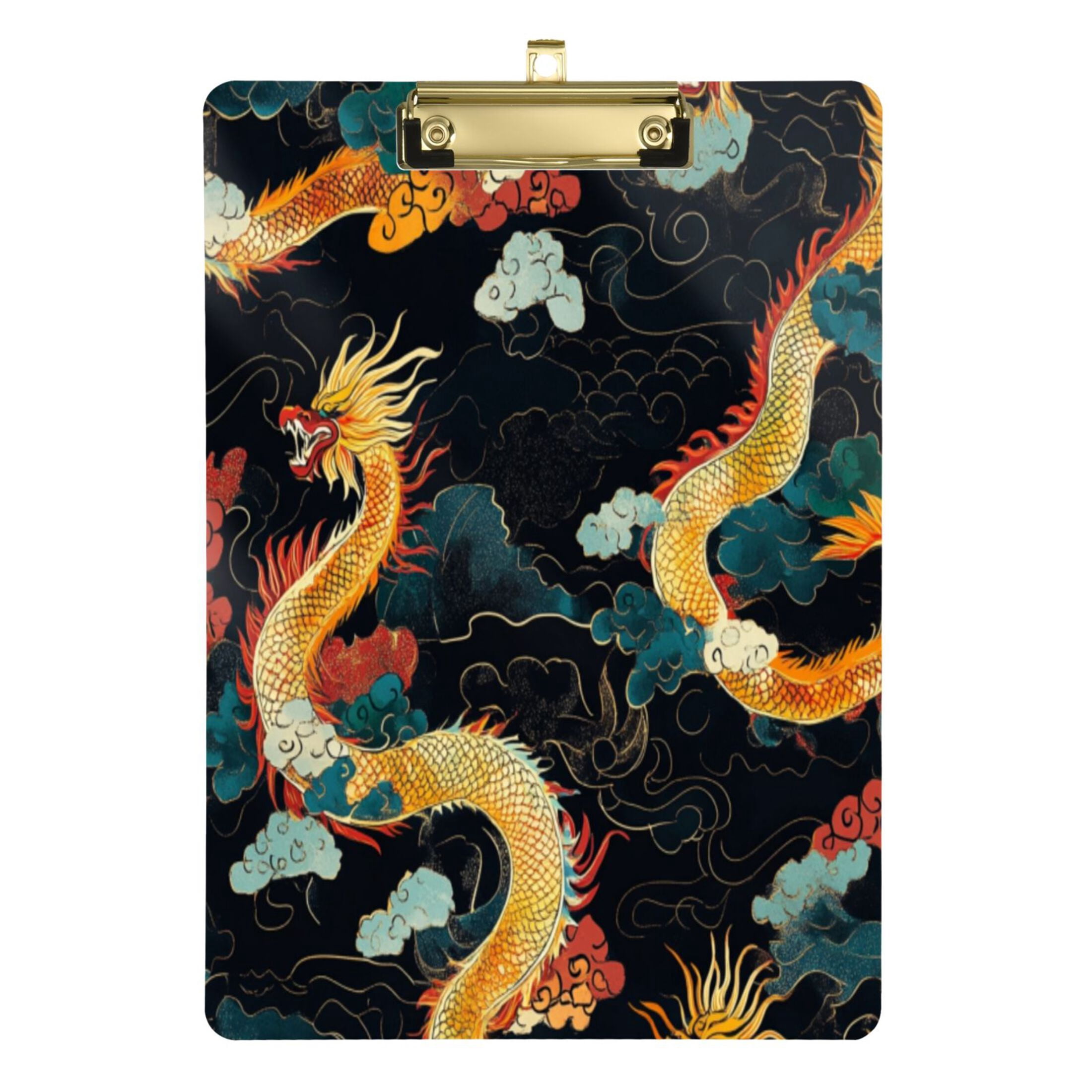 Acrylic Writing Board Silver12.5*9 Inch Clipboards Transparent Acrylic ...