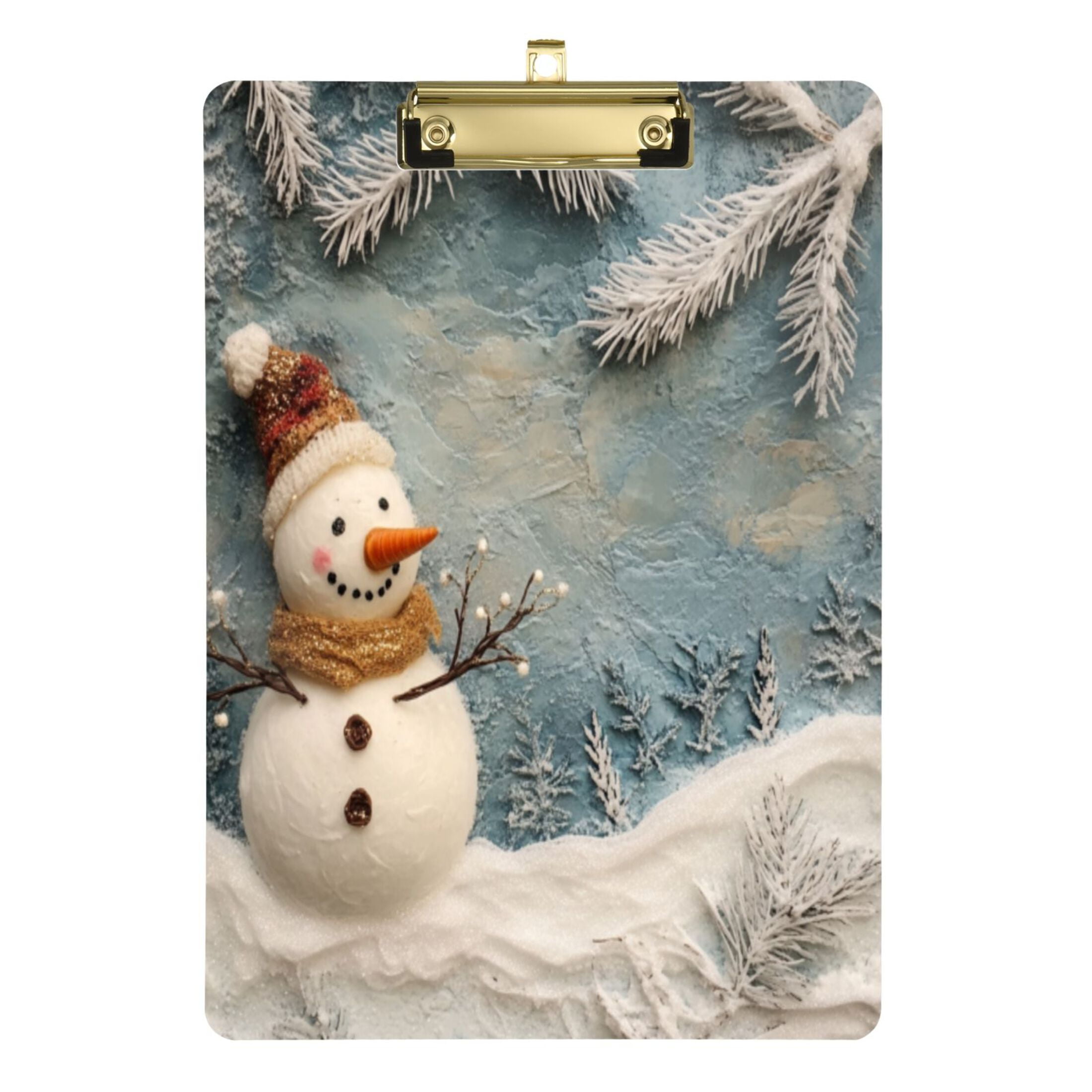 Acrylic Writing Board Silver12.5*9 Inch Clipboards Transparent Acrylic ...