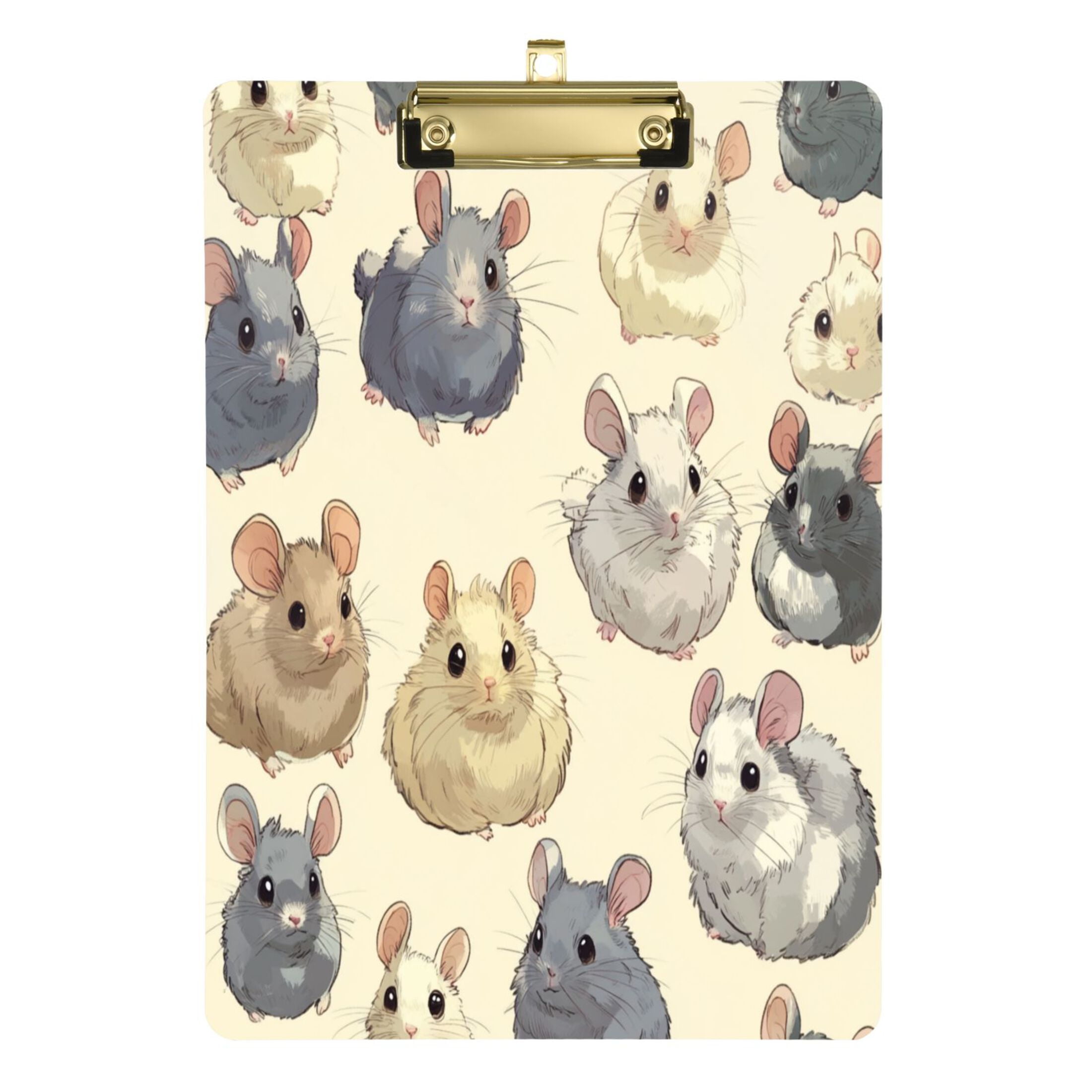 Acrylic Writing Tablet,Anime Chinchilla12.5"×9"Rectangular One-sided ...