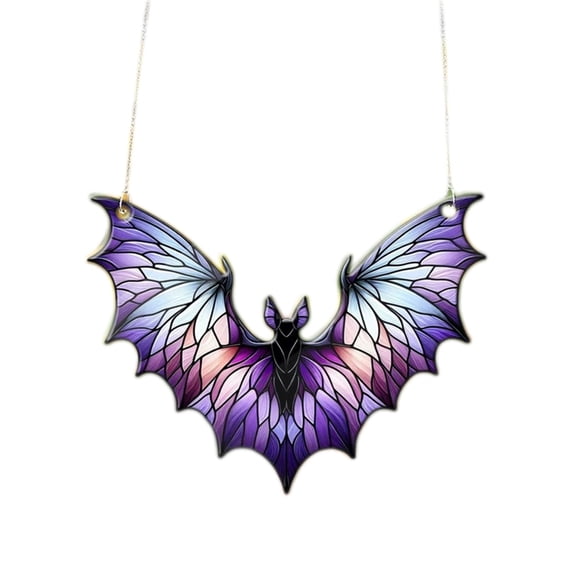 Acrylic bat suncatcher window hanging wall art decoration for home ...