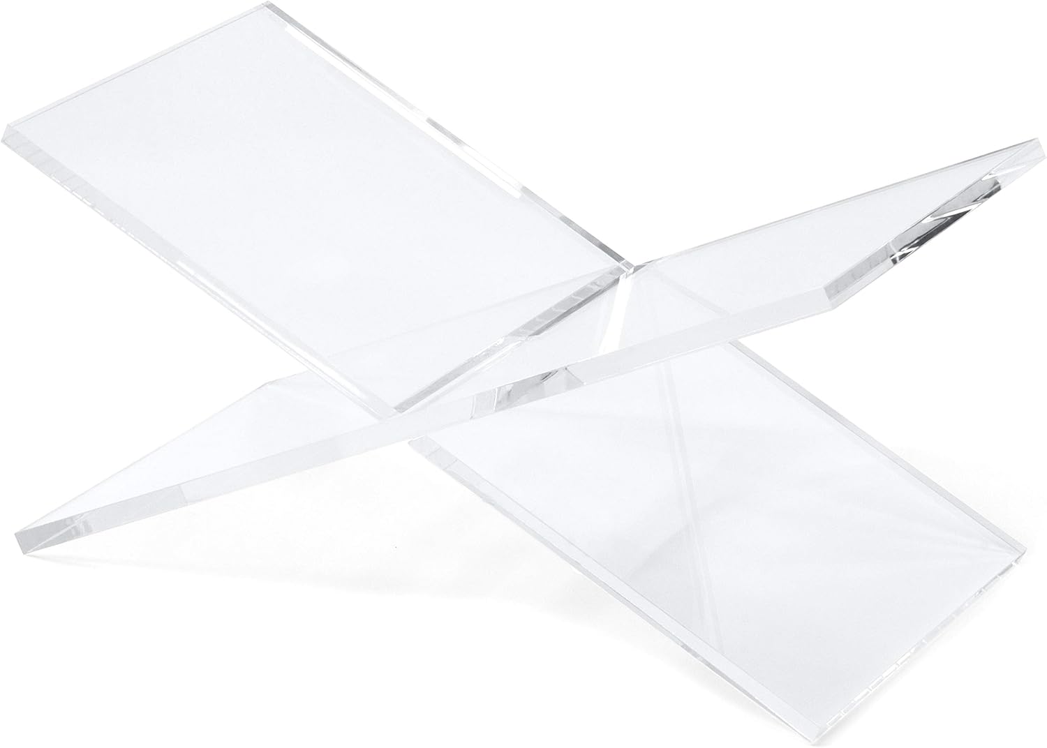 Acrylic book stand,Transparent Clear Acrylic Book Holder 2 Piece ...