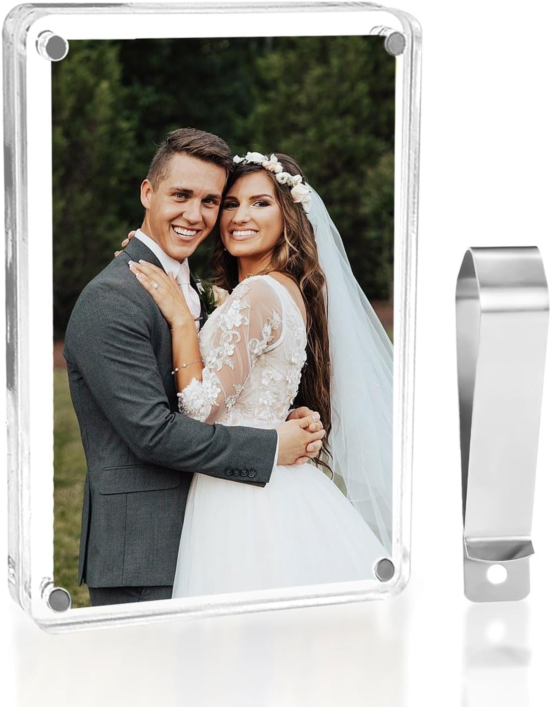 Acrylic car sunshade photo frame, acrylic magnetic photo frame, car ...