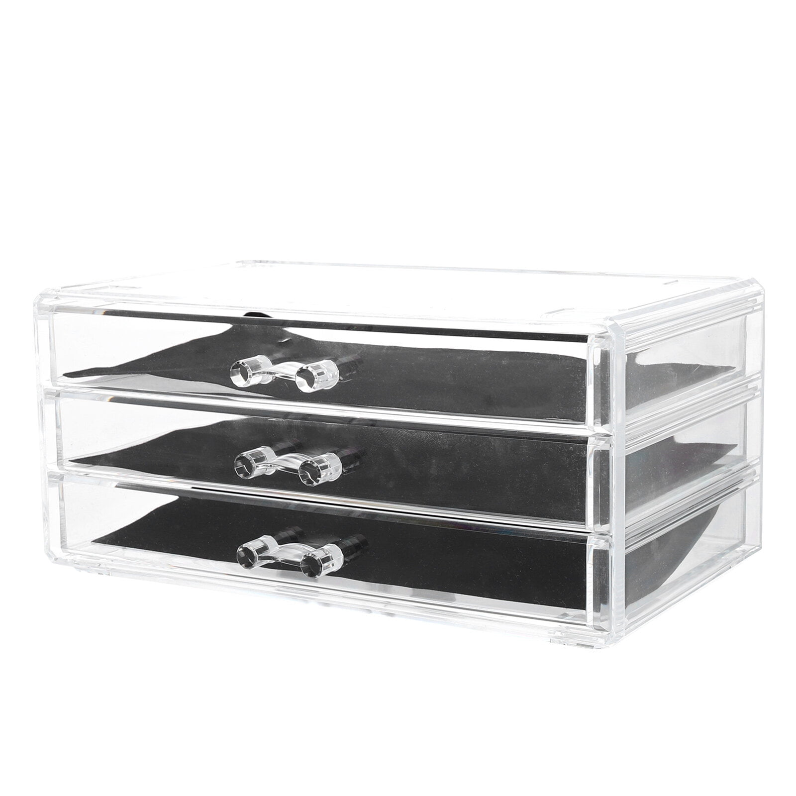 Acrylic cosmetics organizer Acrylic Clear Cosmetic Organizer Dresser ...