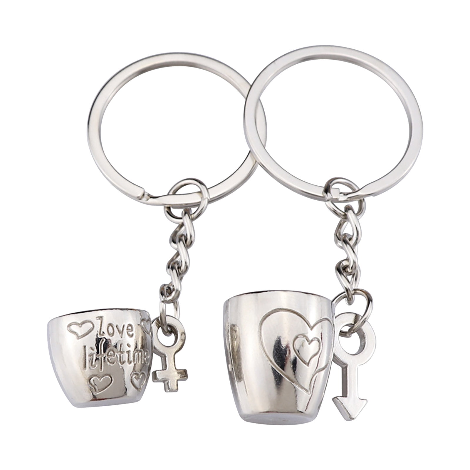 Acrylic round Blanks Metal Key Chain with Key Holder Key Fob Key Ring ...