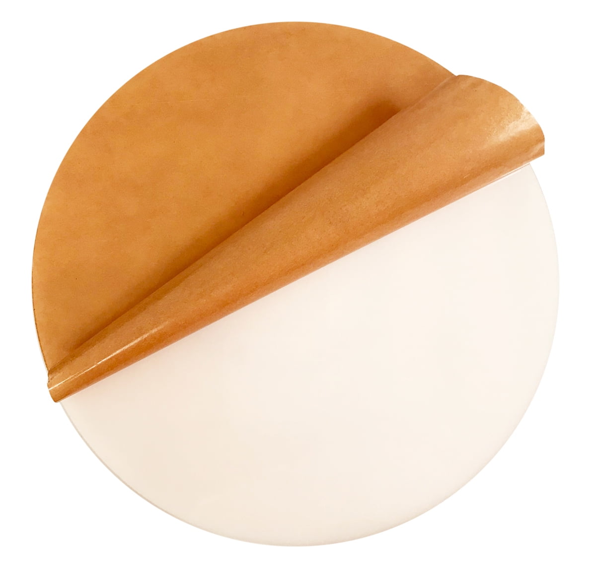 Acrylicblank Matte White Acrylic Circle Disc Round 2 Pieces (3.25 ...