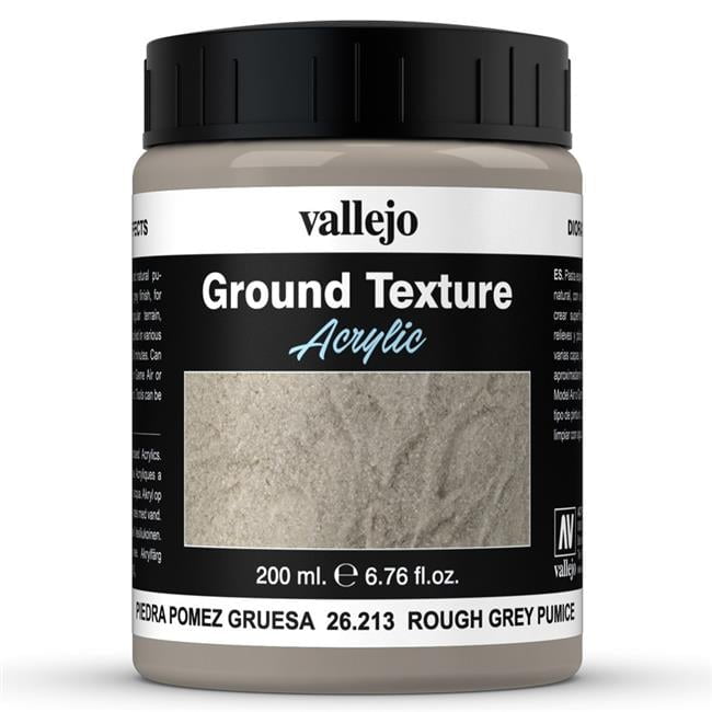 Acrylicos Vallejo 200 ml Diorama Effects Ground Grey Pumice Paint ...