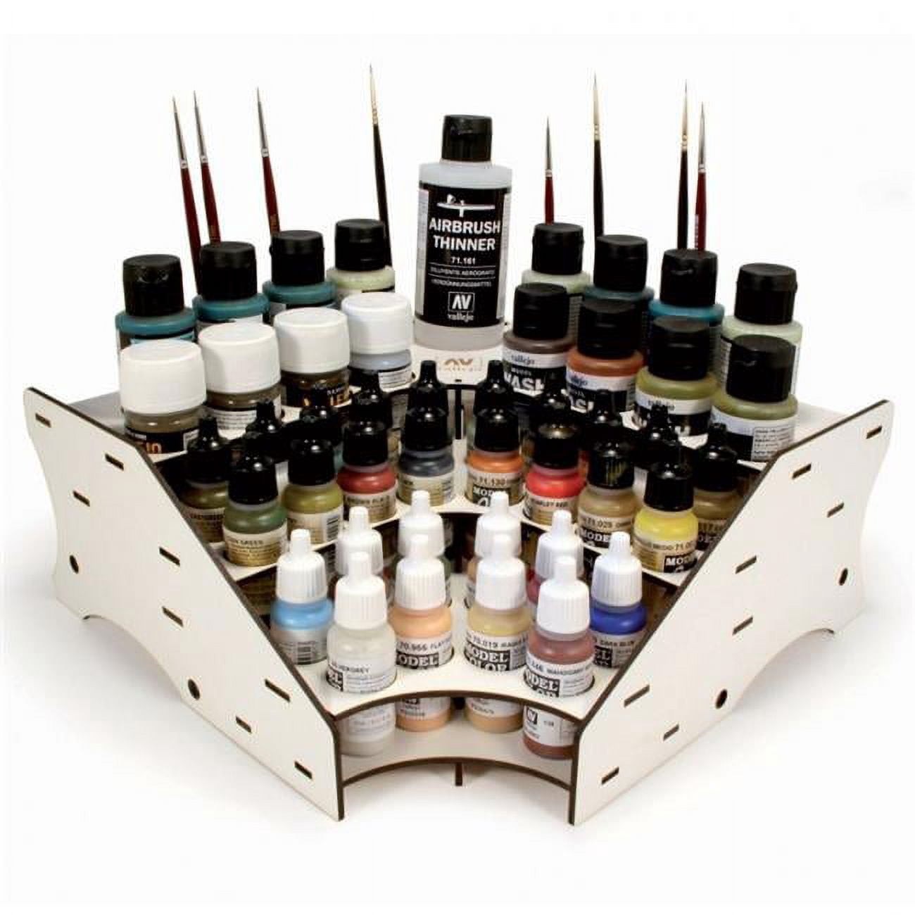 Acrylicos Vallejo Corner Module Paint Stand - Walmart.com